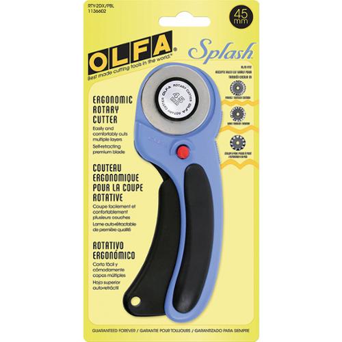 RTY-2/DX 45MM Ergo Cutter, Pacific Blue – Material Matters Quilting Shop